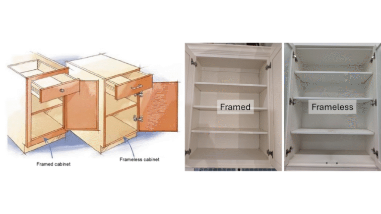 Framed vs. Frameless Cabinetry | Inspired Builders